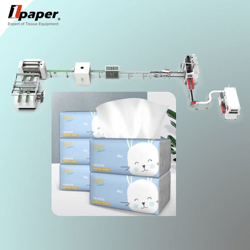Soft Drawing Facial Tissue Paper Production Line Soft Type Pack ...